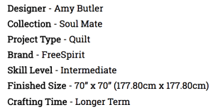 *Footnote Quilt Made from Soul Mate by Amy Butler – and Two Other ...