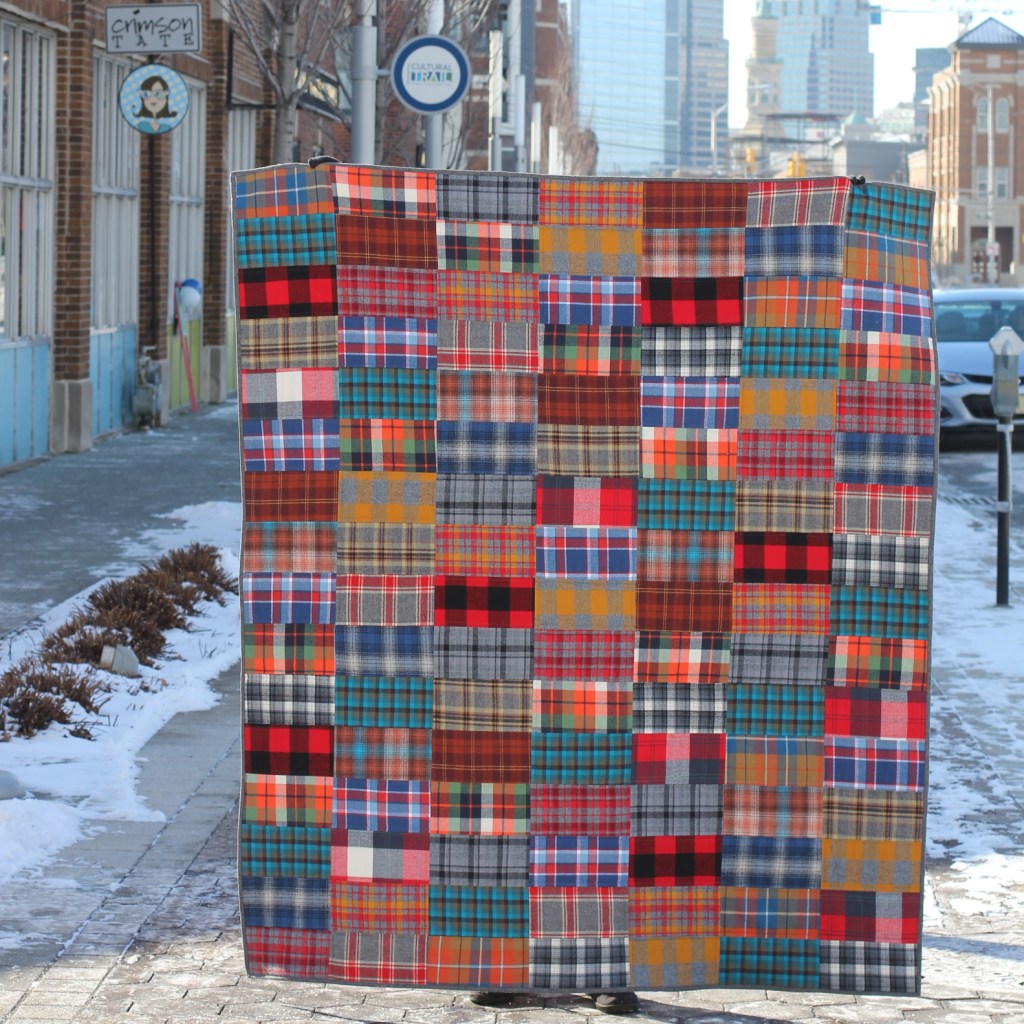 Mammoth Flannel for the Win, and a 3-Step Quilt Pattern! – Heather Givans